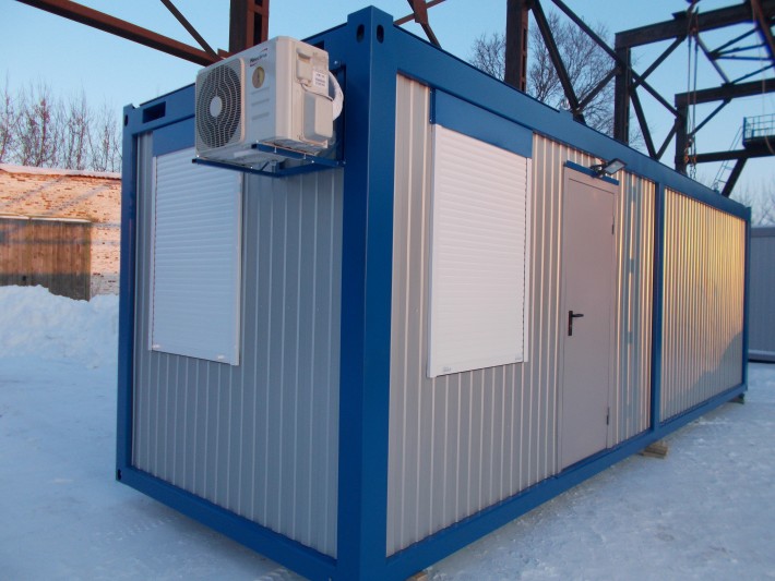Price, order the production of block containers, cabins, trailers, sanitary modules, modular offices