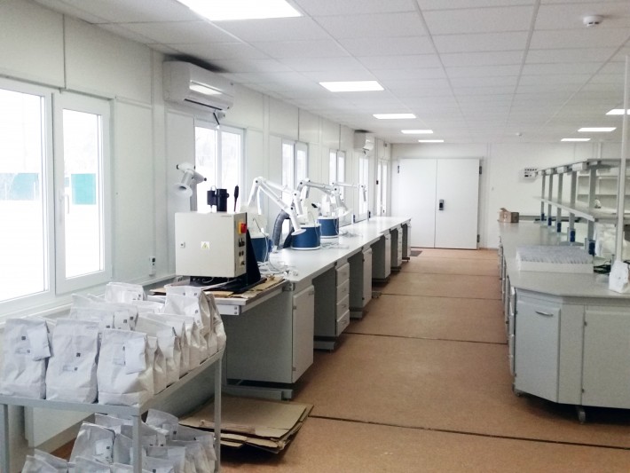 Order a modular laboratory, production, price, delivery