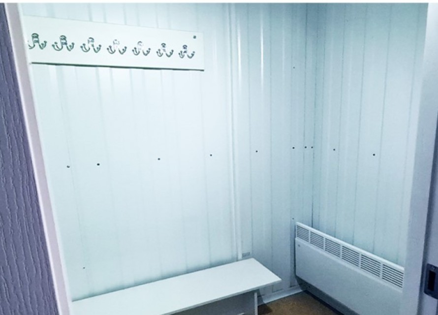 Modular dryer block-module